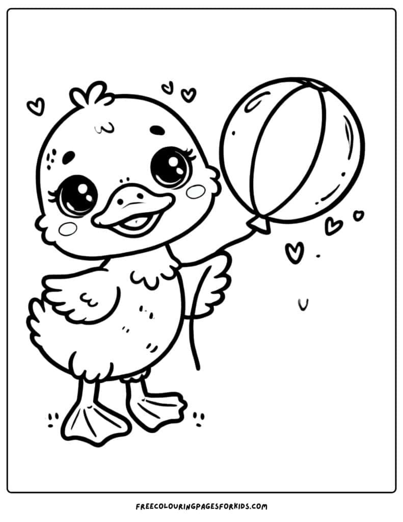 23 Duck Coloring Pages