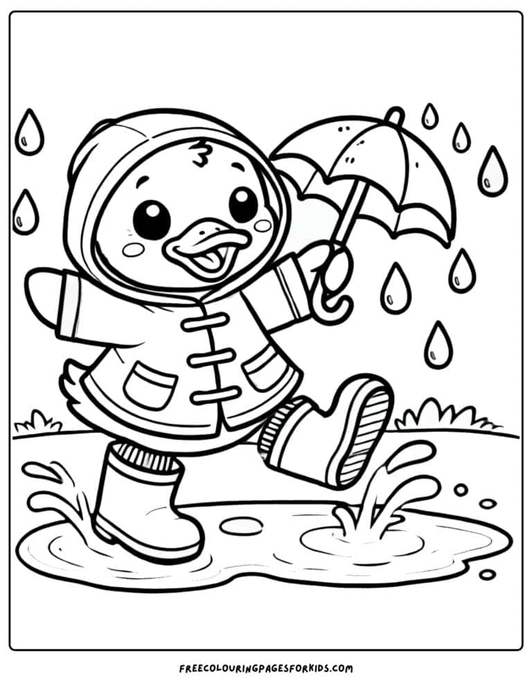23 Duck Coloring Pages