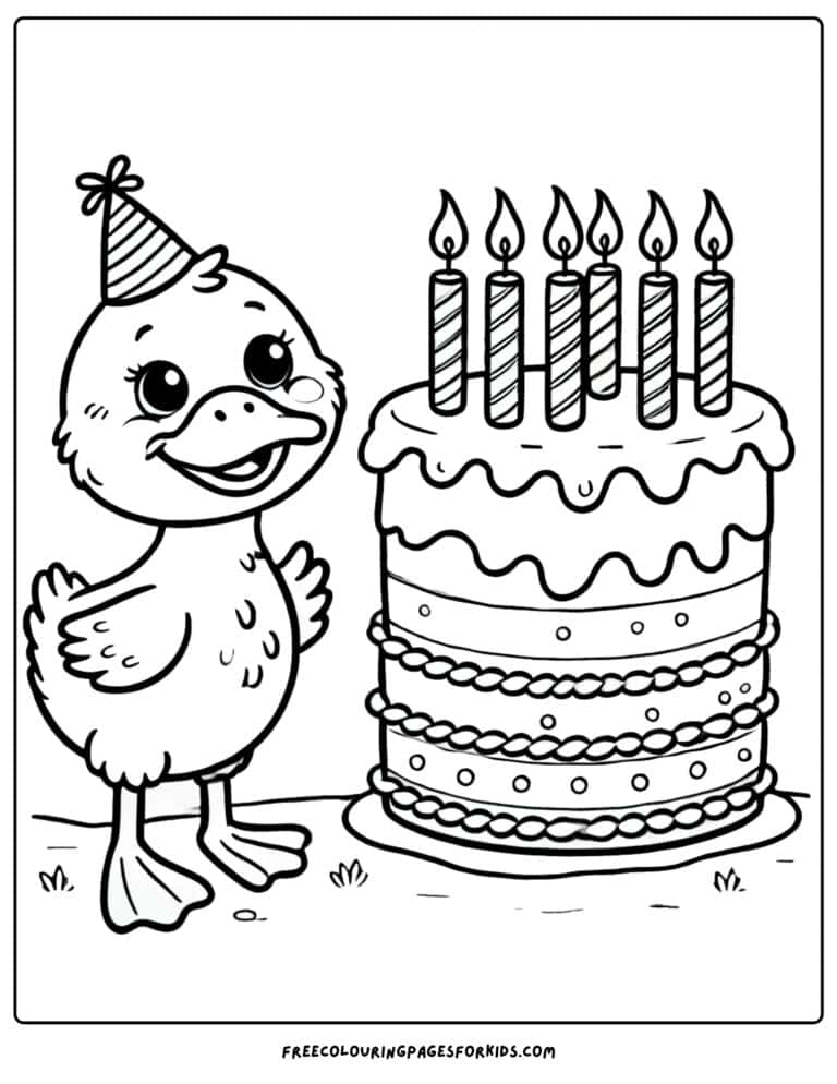23 Duck Coloring Pages