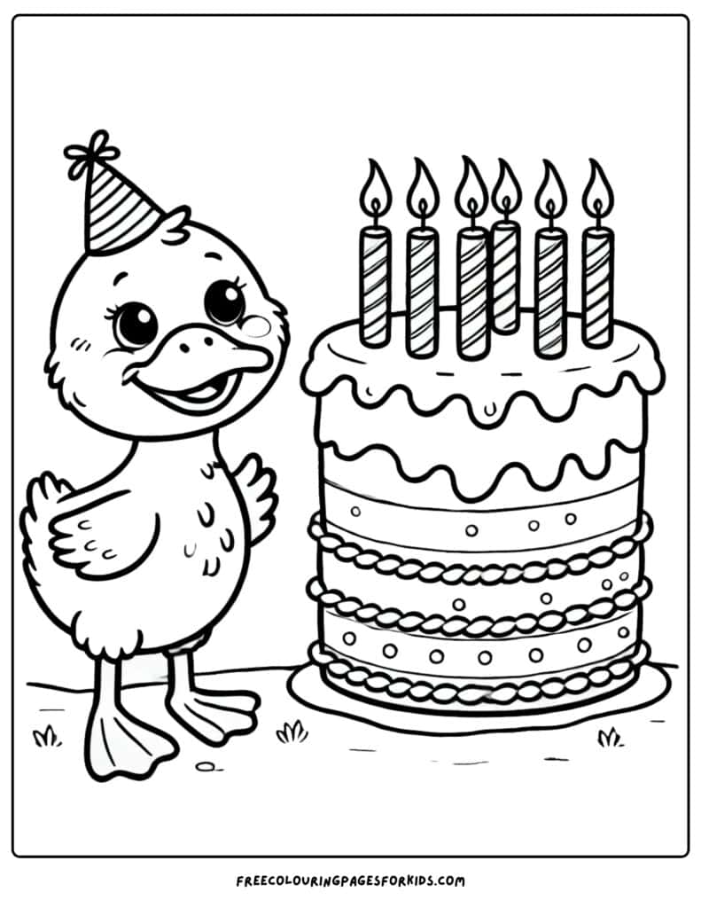 23 Duck Coloring Pages