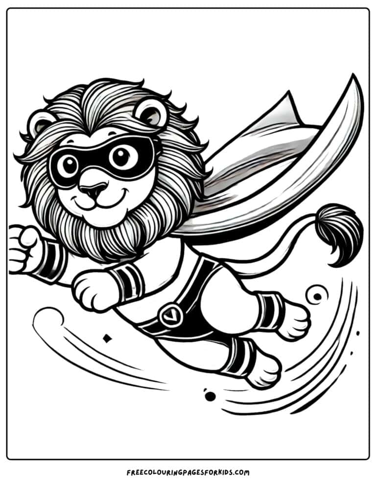 20 Lion Coloring Pages - Coloring For Kids