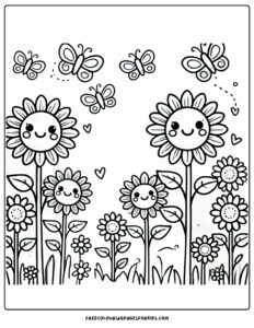 24 Nature Coloring Pages