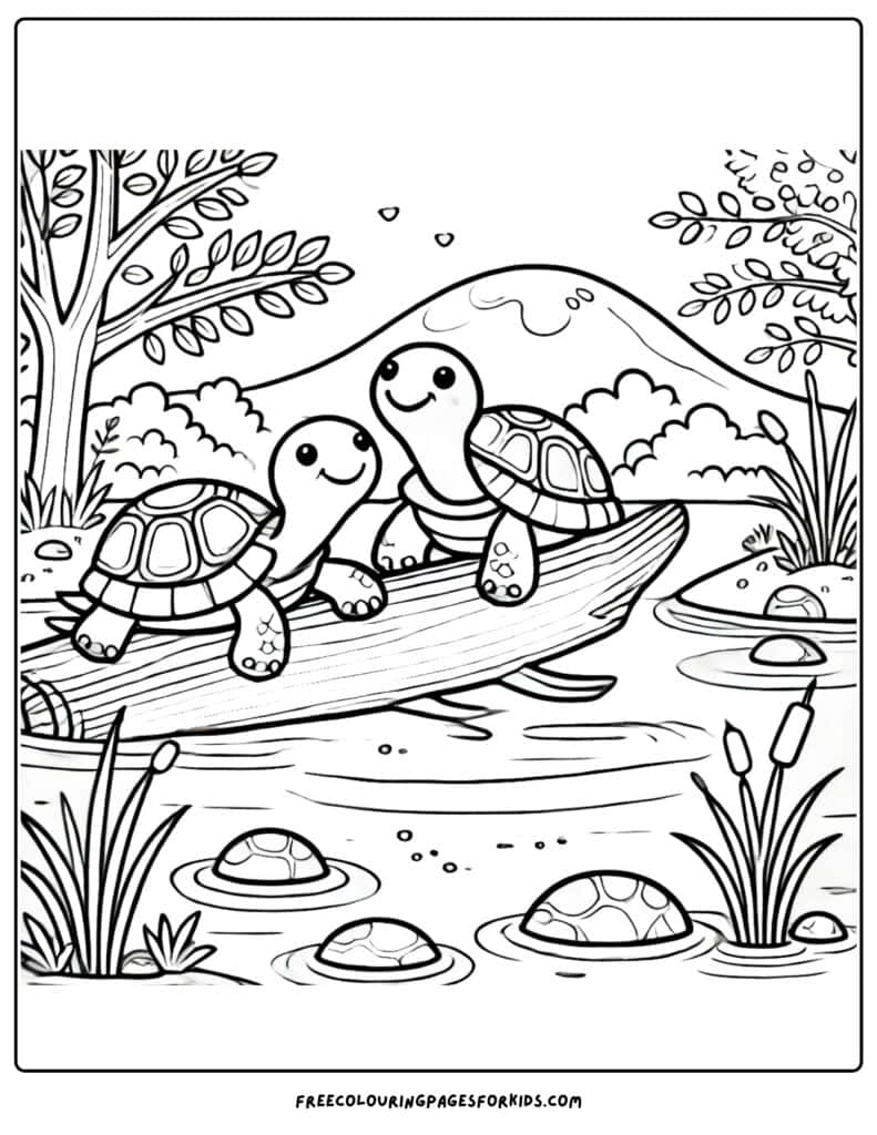 24 Nature Coloring Pages
