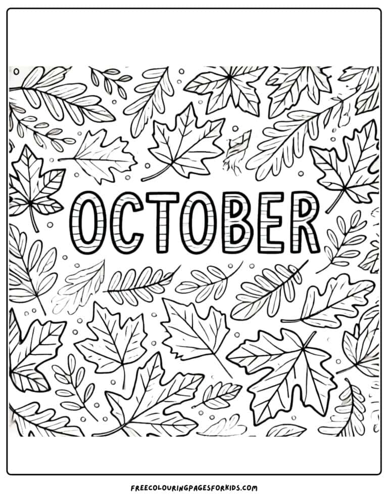 29 October Coloring Pages