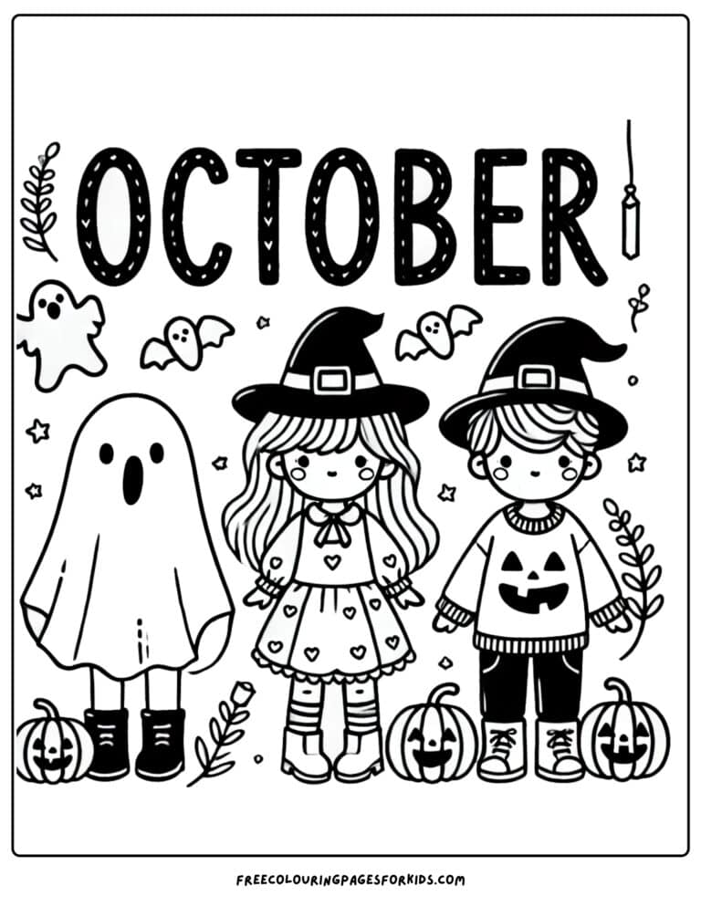 29 October Coloring Pages