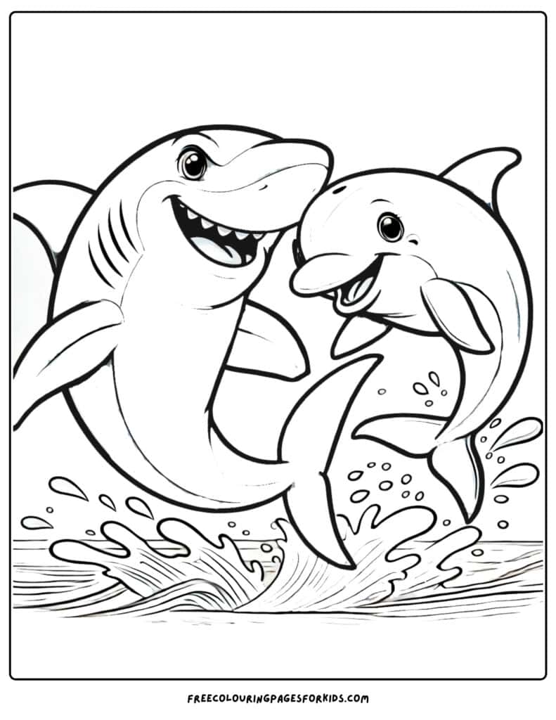 22 Shark Coloring Pages - Coloring For Kids