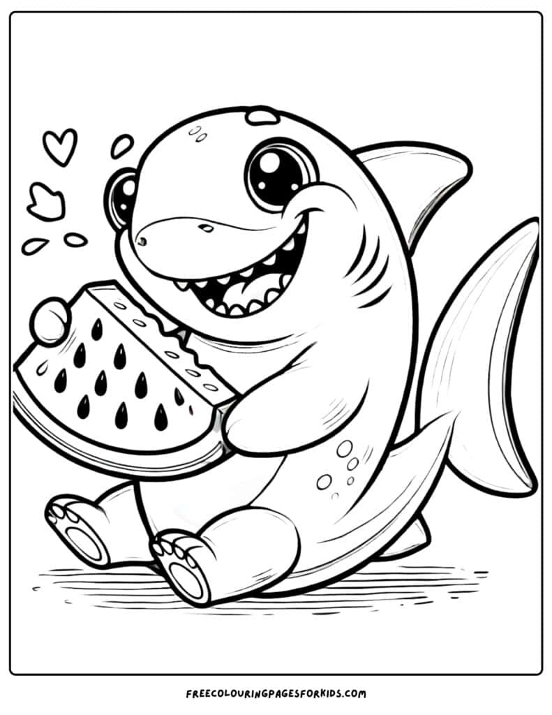 22 Shark Coloring Pages - Coloring For Kids