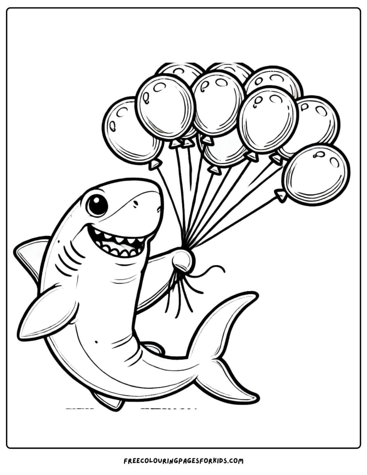 22 Shark Coloring Pages - Coloring For Kids