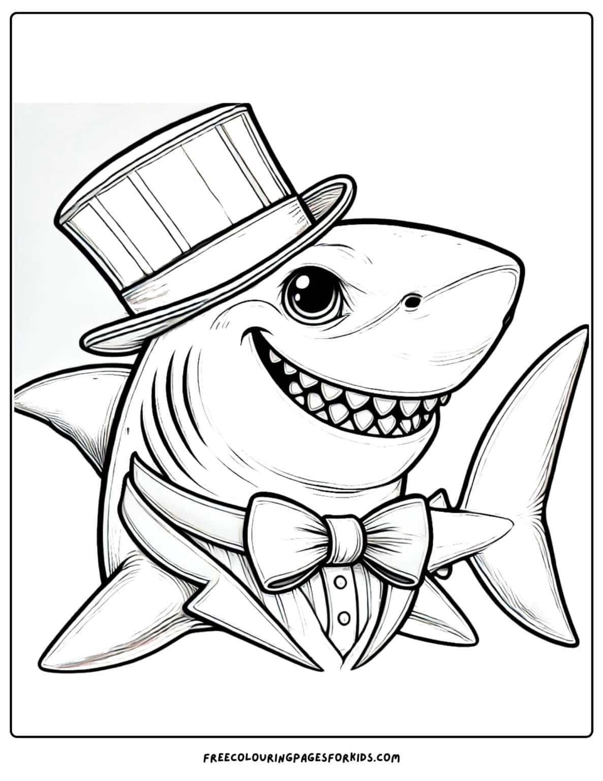 22 Shark Coloring Pages - Coloring For Kids