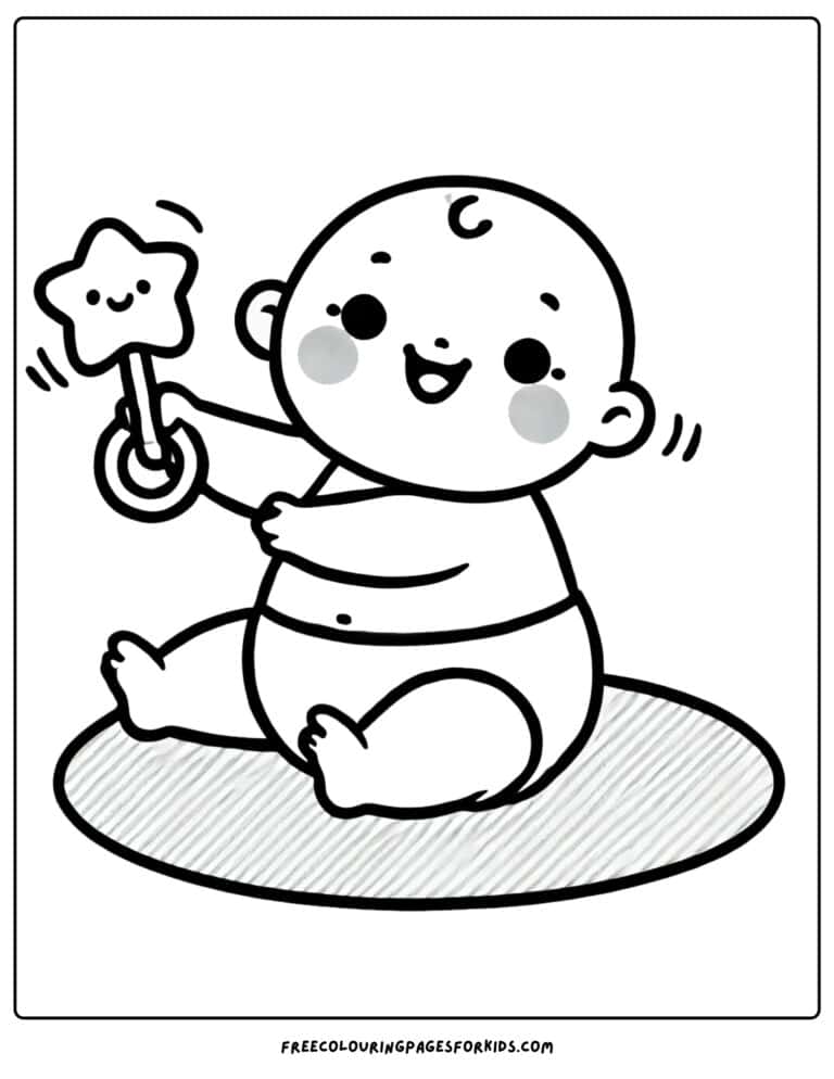 26 Baby Coloring Pages - Coloring Pages For Kids