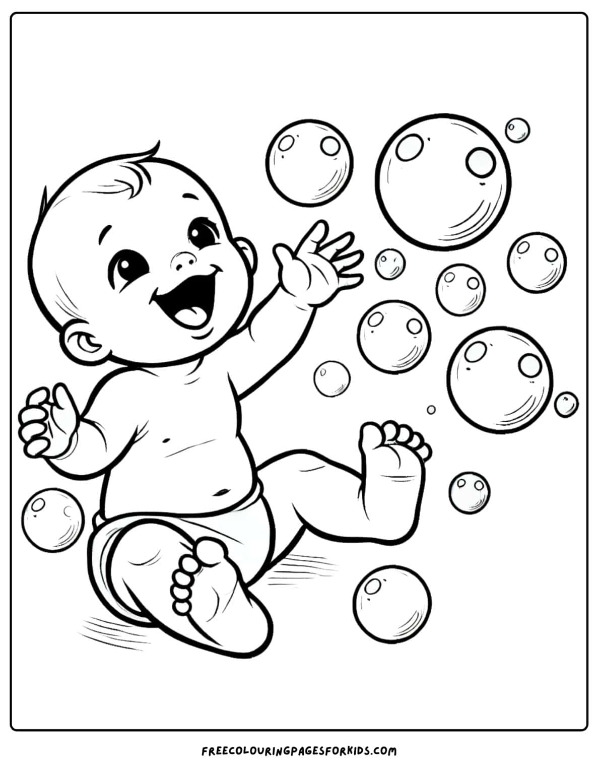 26 Baby Coloring Pages - Coloring For Kids