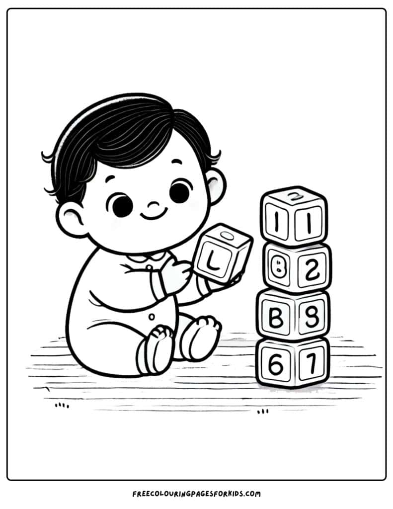 26 Baby Coloring Pages - Coloring Pages For Kids