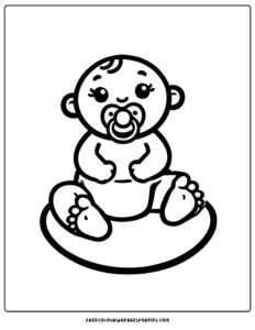 26 Baby Coloring Pages - Coloring Pages For Kids