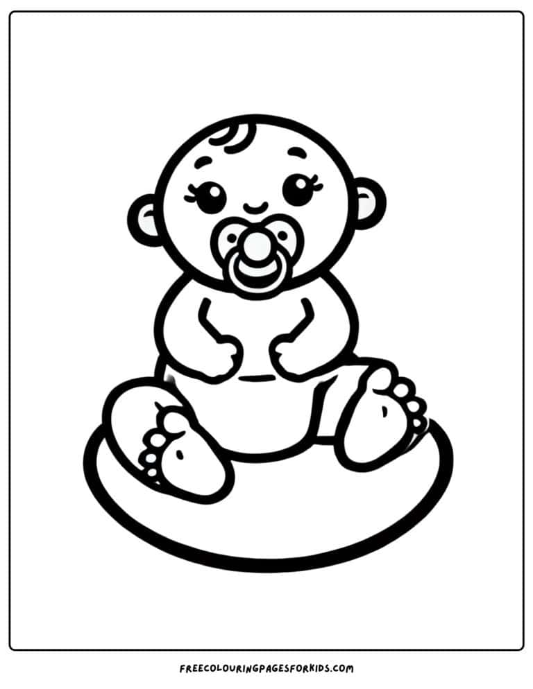 26 Baby Coloring Pages - Coloring Pages For Kids