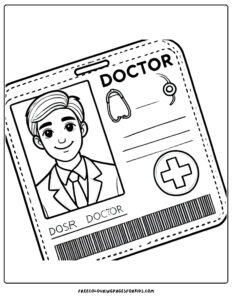 20 Doctor Coloring Pages