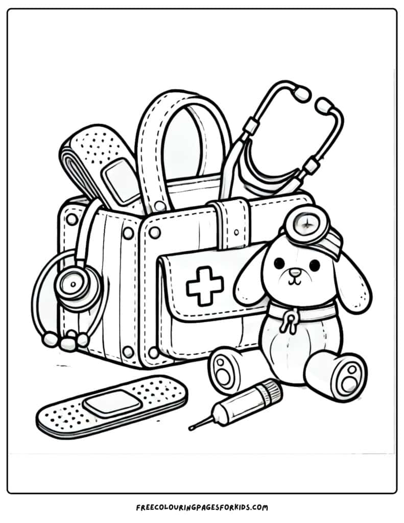 20 Doctor Coloring Pages
