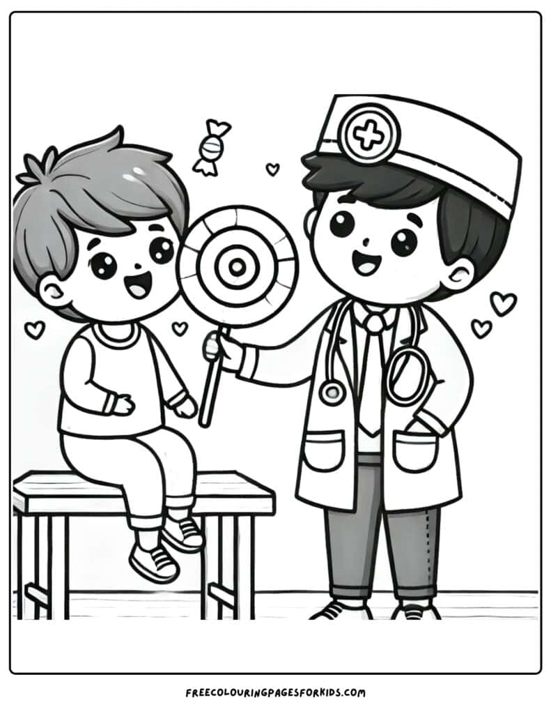 20 Doctor Coloring Pages