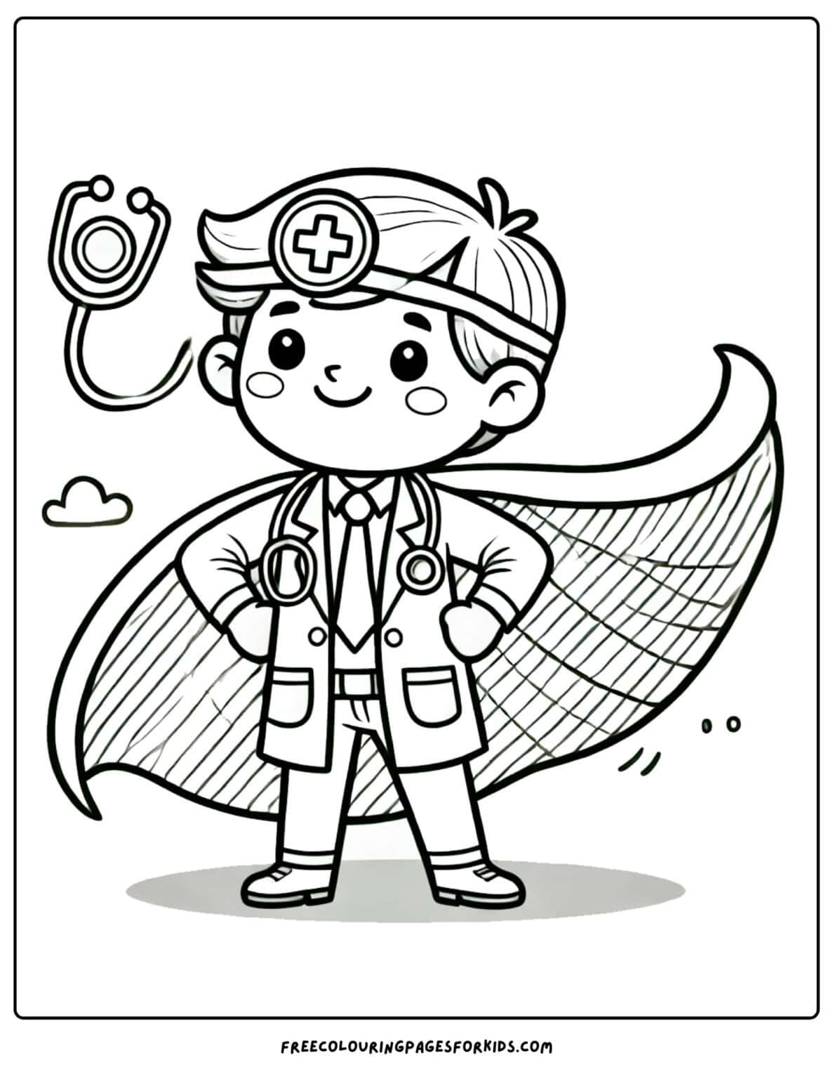 20 Doctor Coloring Pages