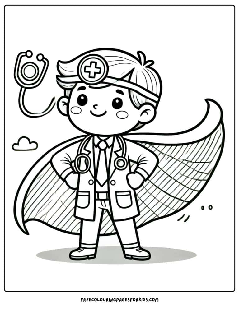 20 Doctor Coloring Pages