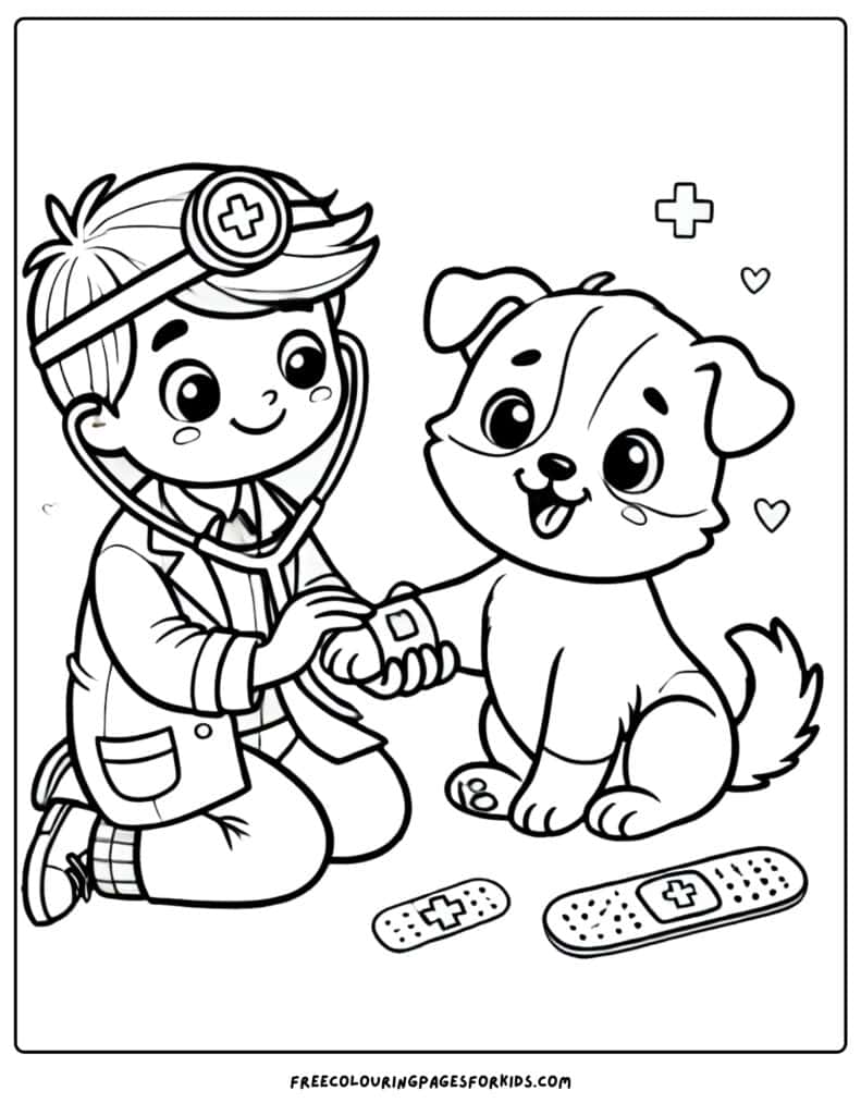 20 Doctor Coloring Pages