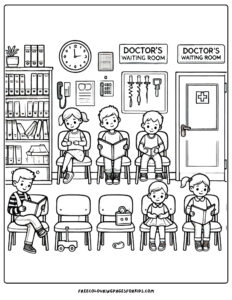 20 Doctor Coloring Pages