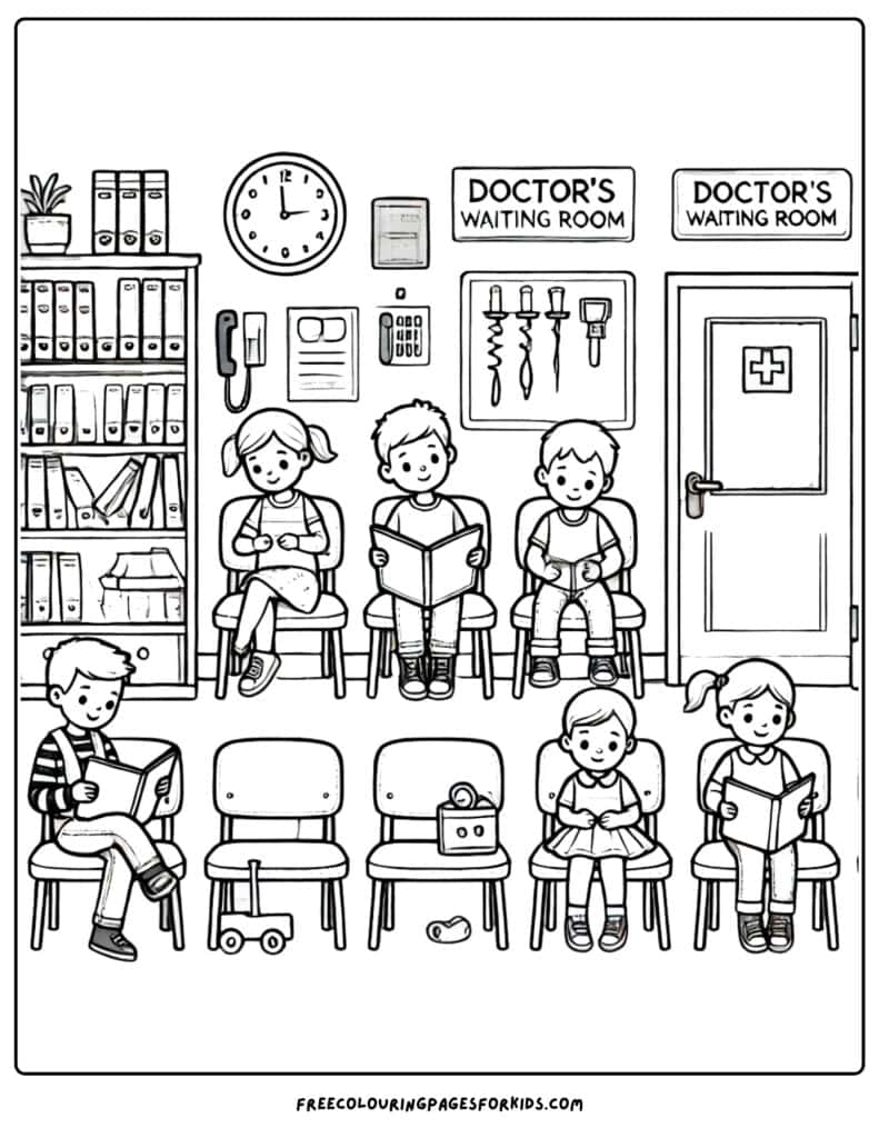 20 Doctor Coloring Pages