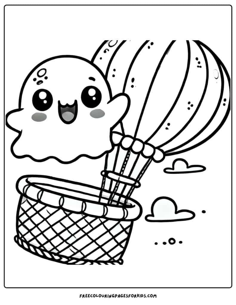 24 Ghost Coloring Pages - Coloring For Kids