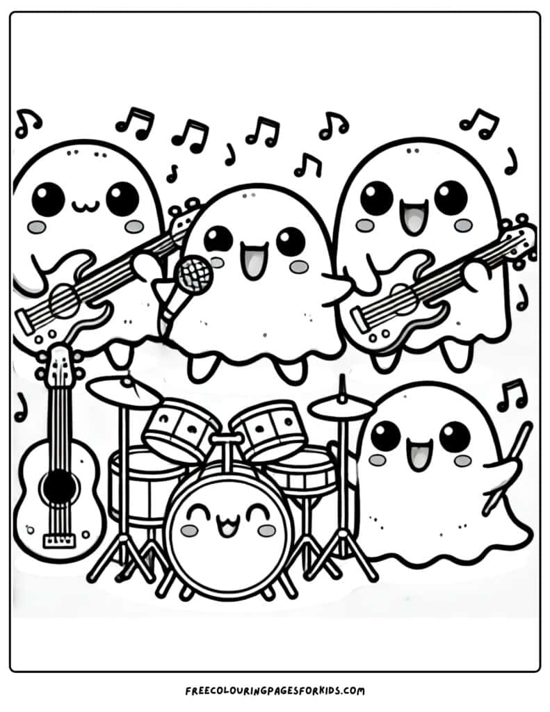 24 Ghost Coloring Pages - Coloring For Kids