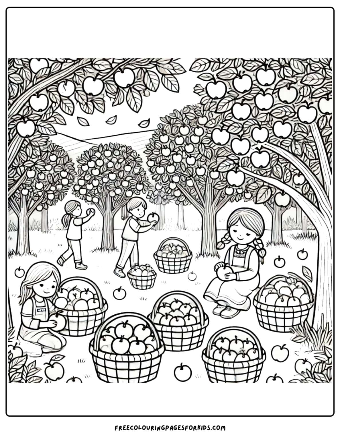 32 Harvest Coloring Pages - Coloring For Kids