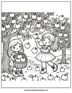 32 Harvest Coloring Pages - Coloring For Kids