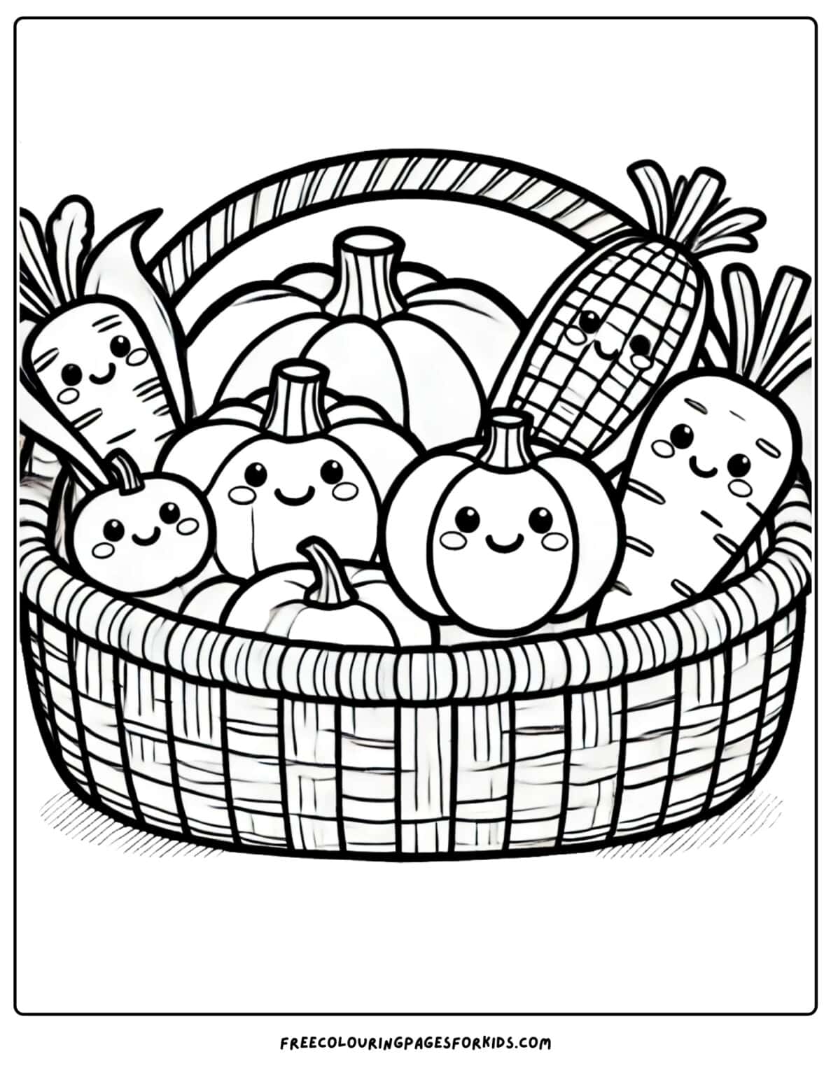32 Harvest Coloring Pages - Coloring For Kids