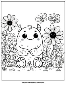 44 Monster Coloring Pages - Coloring Pages For Kids