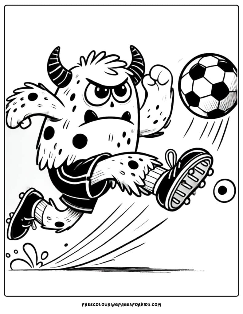 44 Monster Coloring Pages - Coloring Pages For Kids