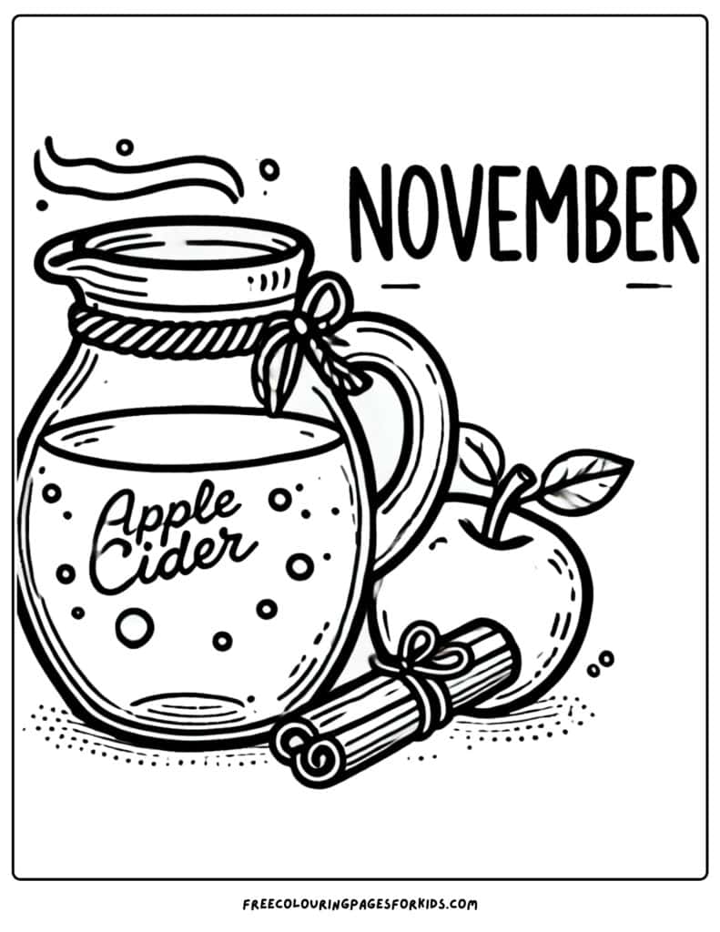 28 November Coloring Pages