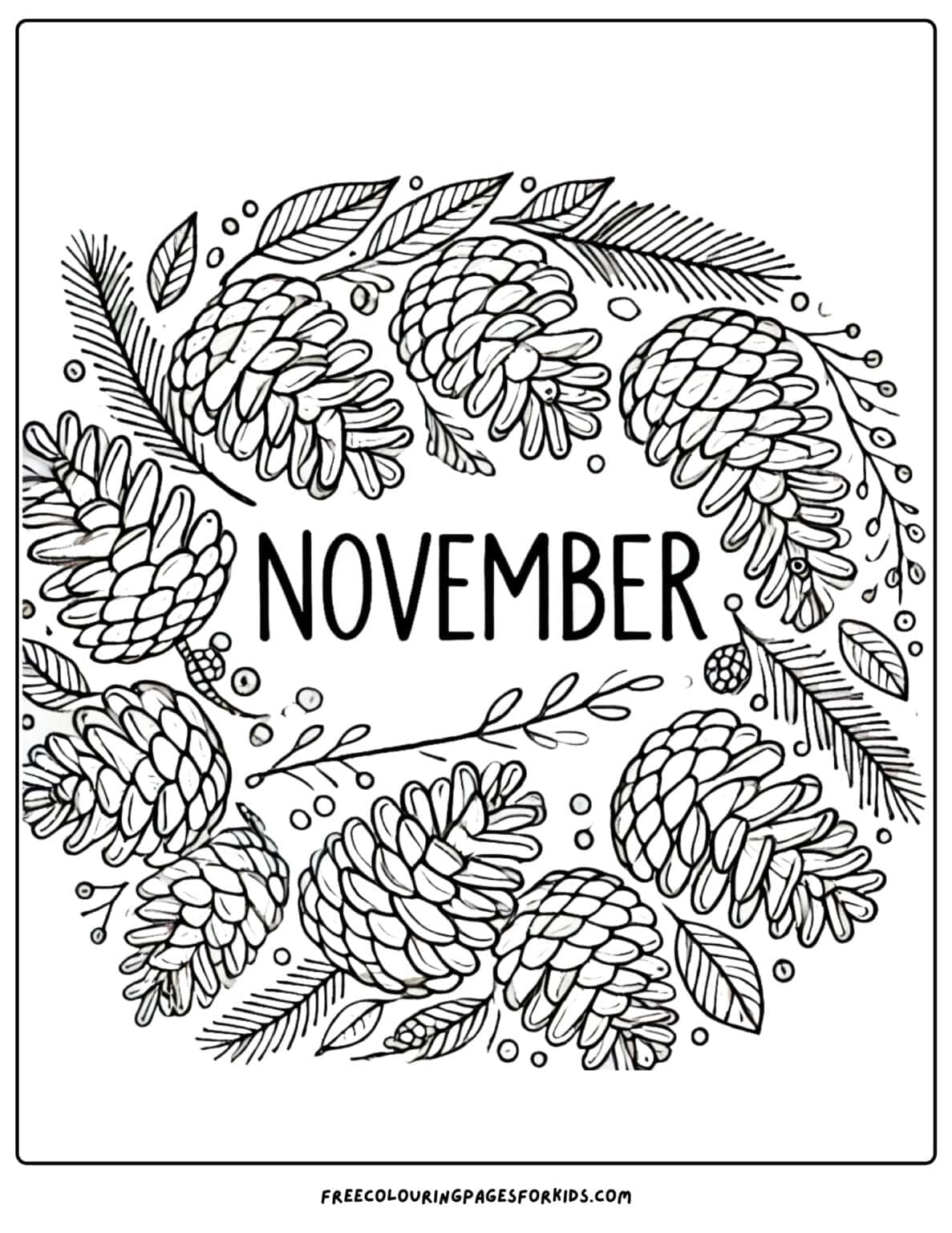 28 November Coloring Pages