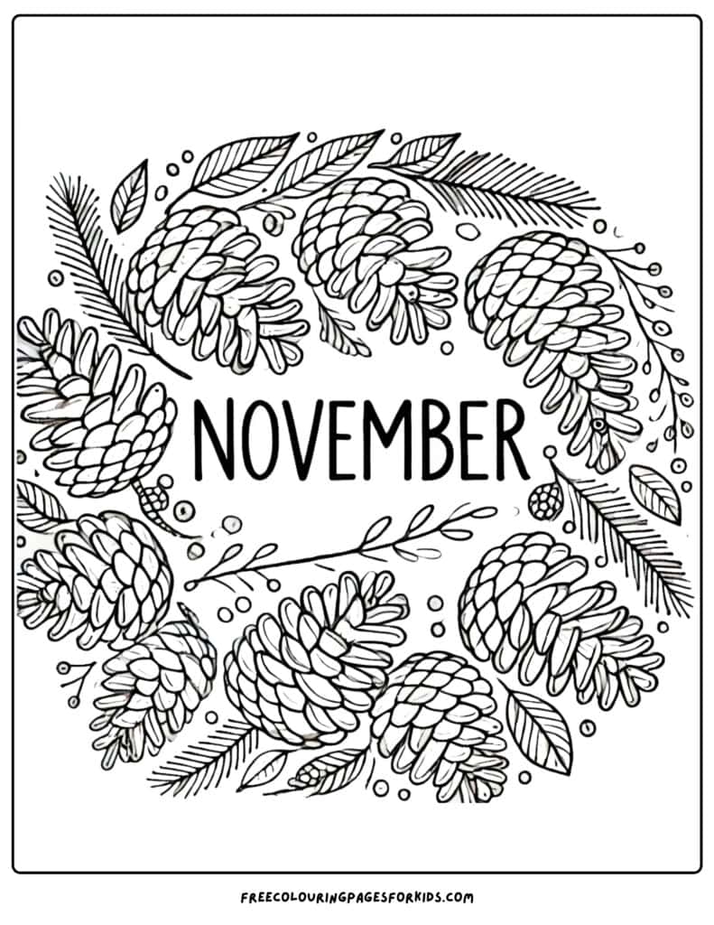 28 November Coloring Pages