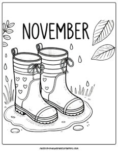28 November Coloring Pages