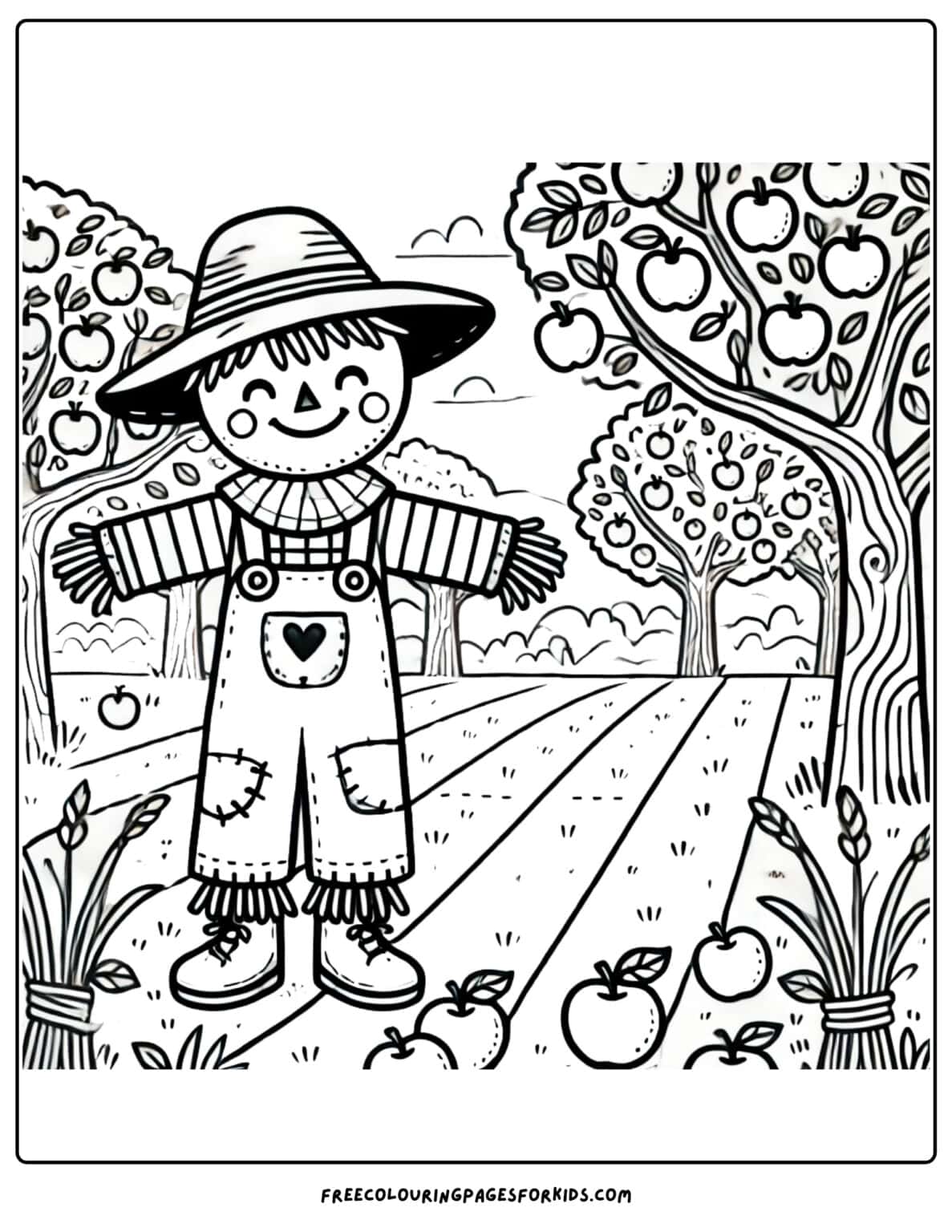 28 Orchard Coloring Pages