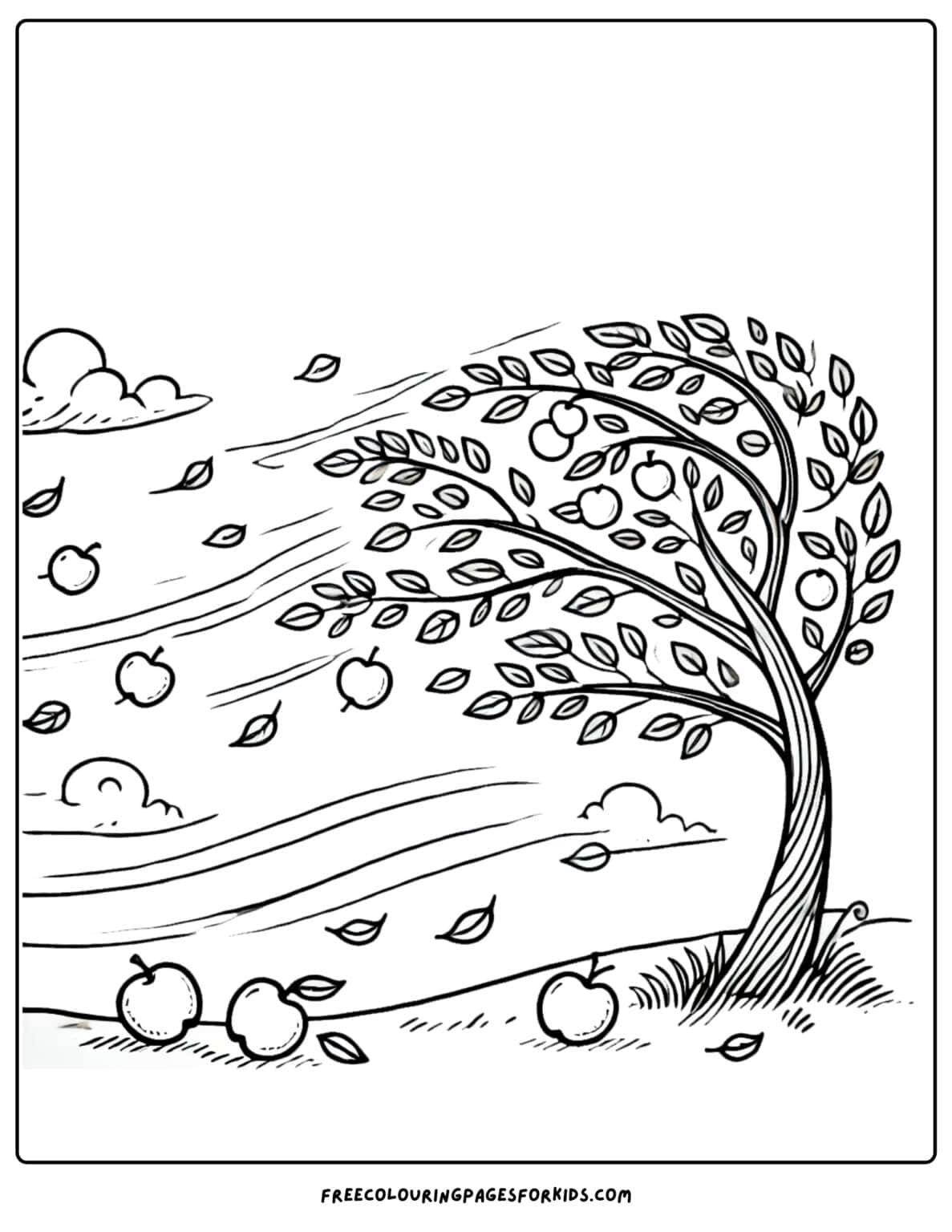 28 Orchard Coloring Pages