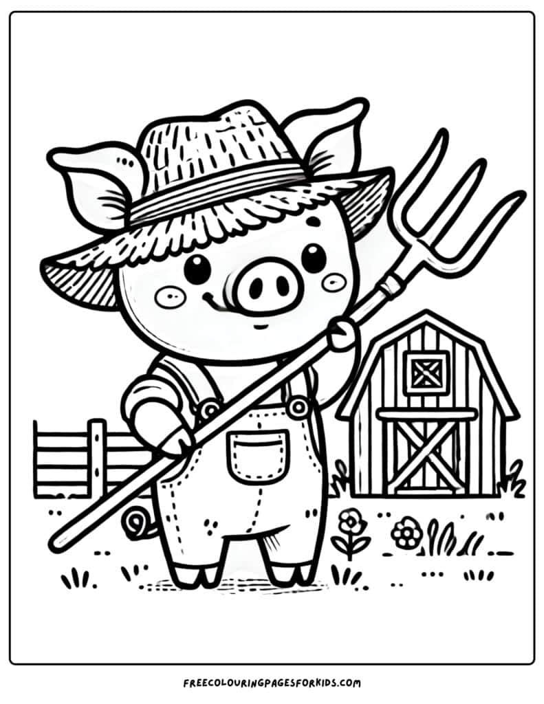 30 Pig Coloring Pages - Coloring For Kids