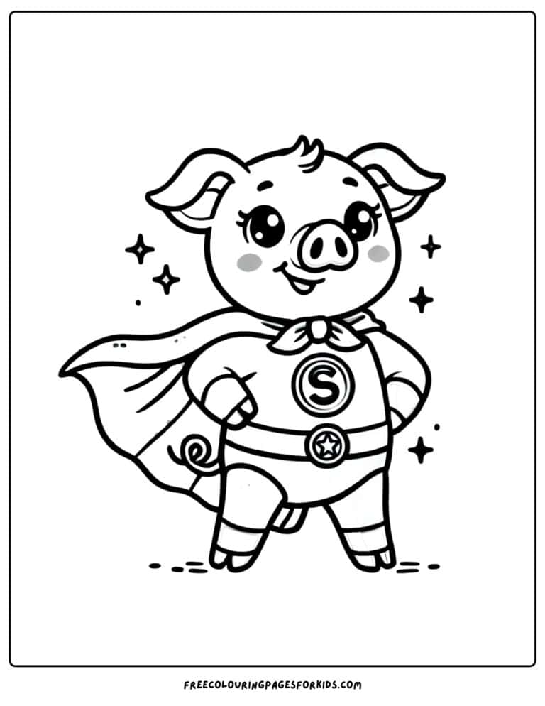 30 Pig Coloring Pages - Coloring For Kids