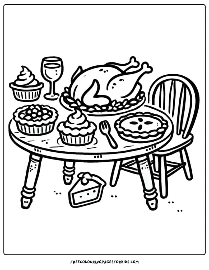27 Thanksgiving Coloring Pages