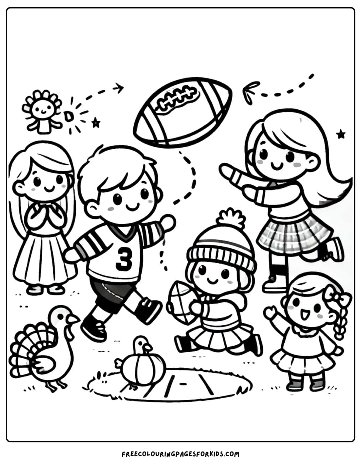 27 Thanksgiving Coloring Pages