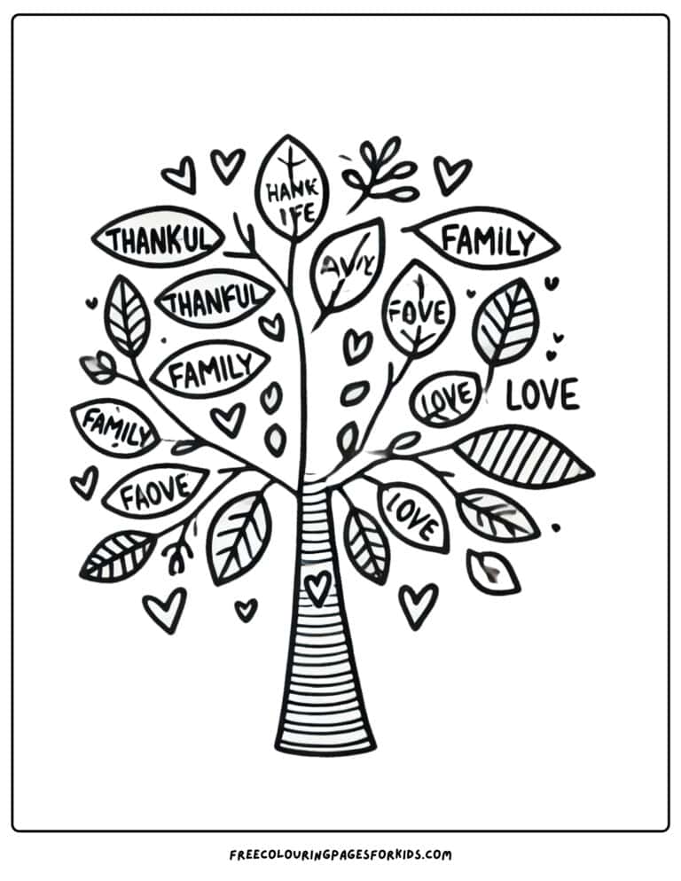 27 Thanksgiving Coloring Pages