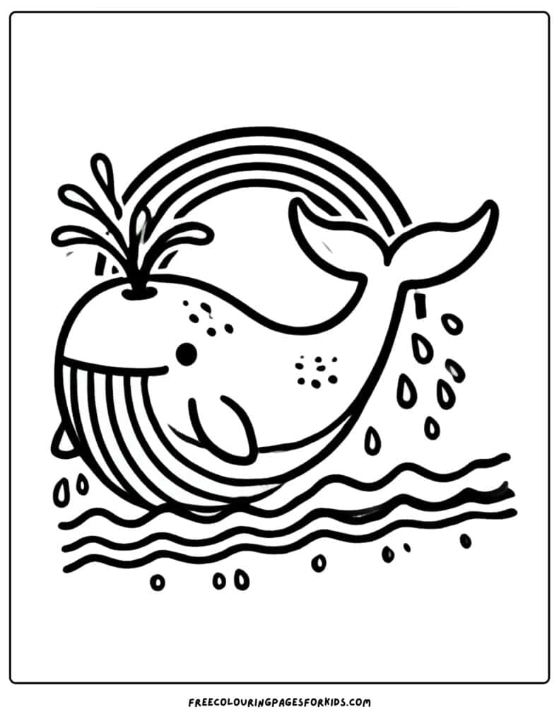 28 Whale Coloring Pages