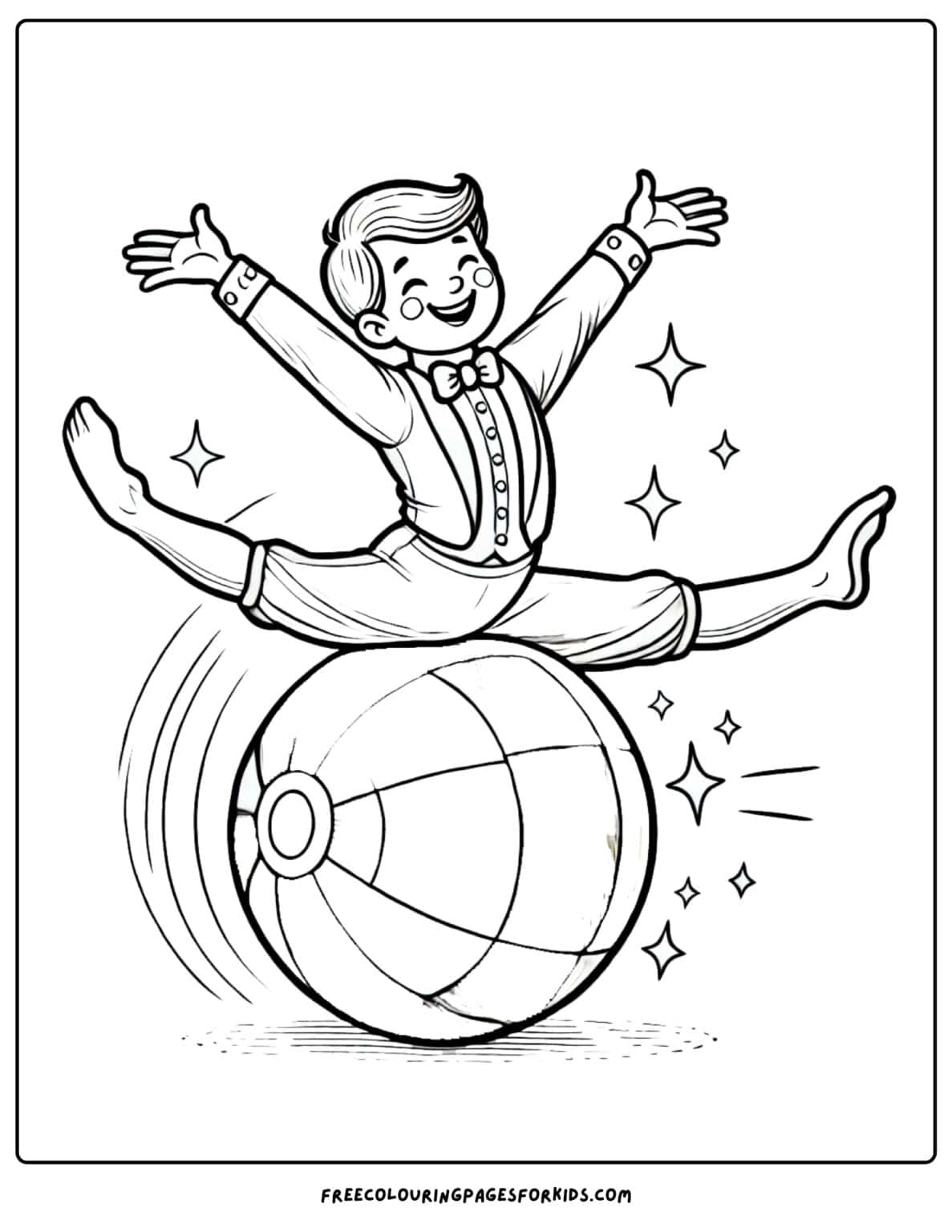 23 Circus Coloring Pages