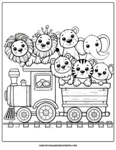 23 Circus Coloring Pages