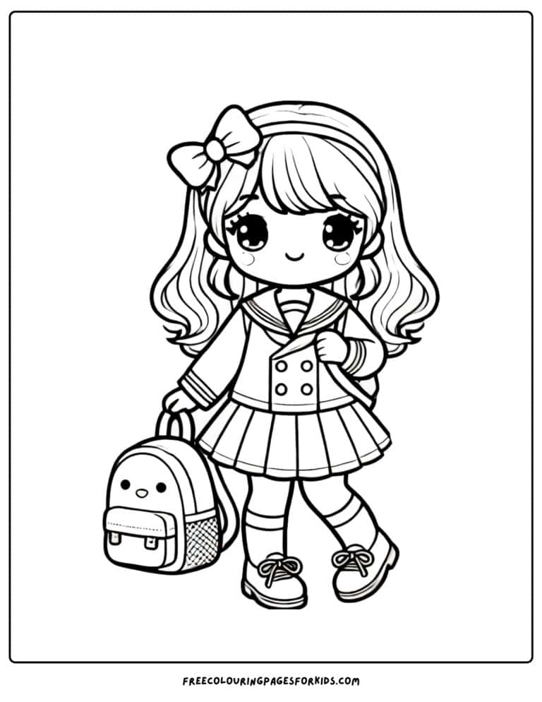 30 Doll Coloring Pages