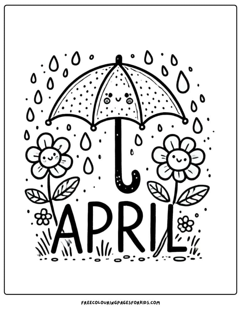 Months of the Year Coloring Pages