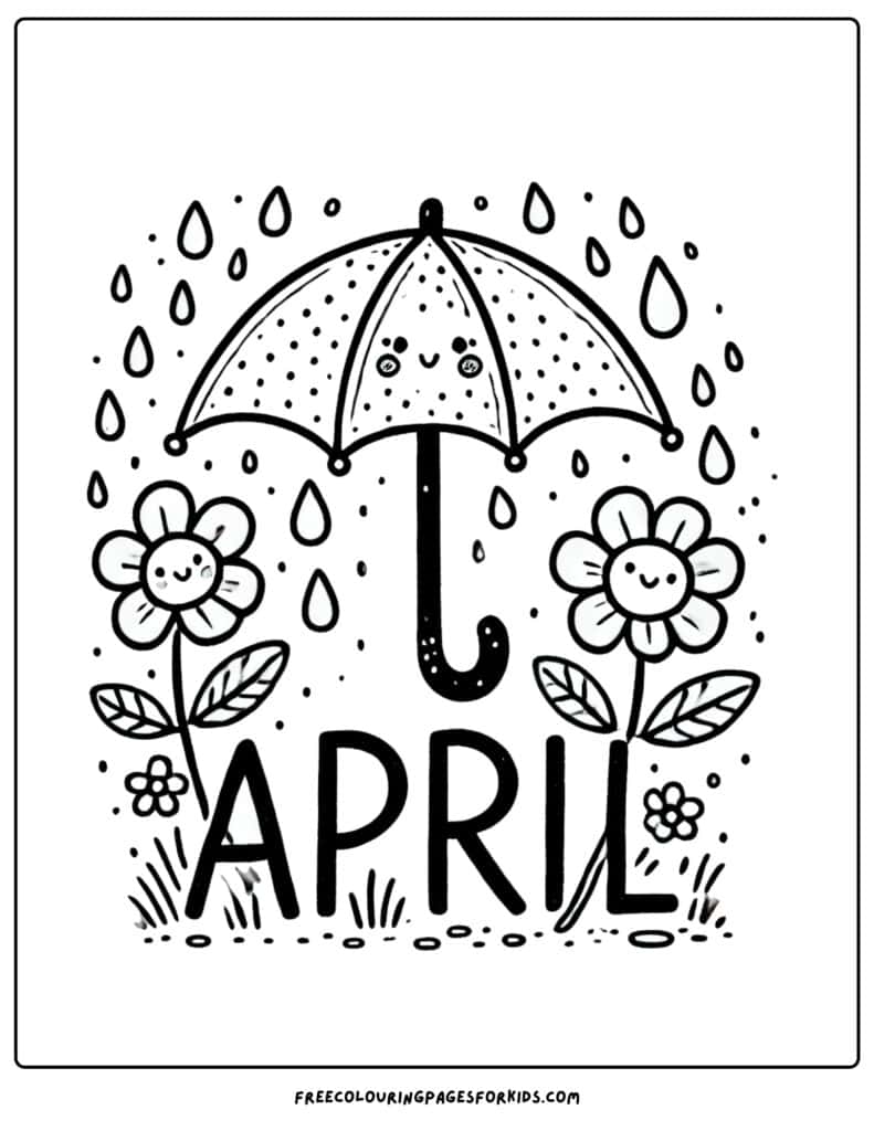 Months of the Year Coloring Pages